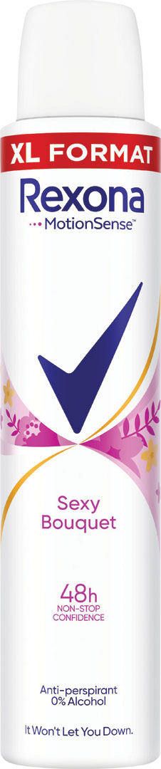 Rexona antiperspirant Sexy Bouquet 200 ml | Teta drogérie eshop